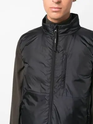 Aspesi Padded High-neck Gilet - Black