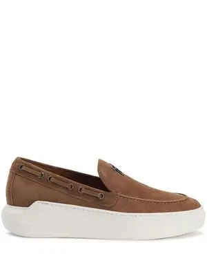 GIUSEPPE ZANOTTI Conley String Boat Shoes