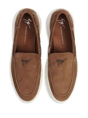 GIUSEPPE ZANOTTI Conley String Boat Shoes