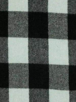 Woolrich Reversible Gingham-check Wool Scarf - Green