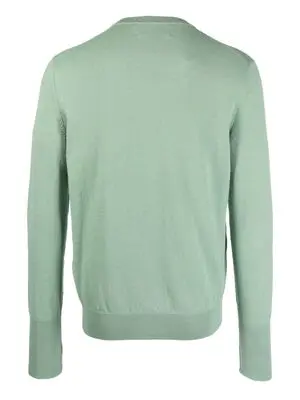 BALLANTYNE Crew-neck Cashmere Jumper - Green