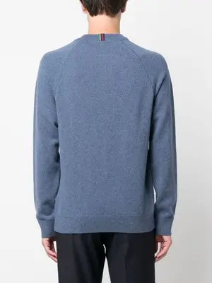 Paul Smith Mélange-effect Merino Wool Jumper