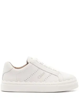 Chloé Lauren Leather Sneakers