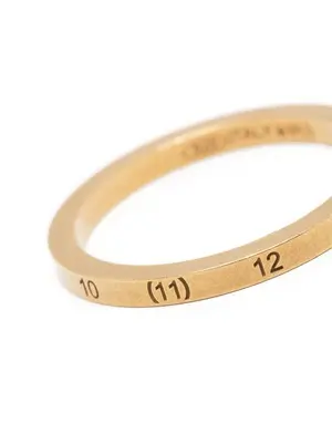 MAISON MARGIELA Numerical Ring - Gold