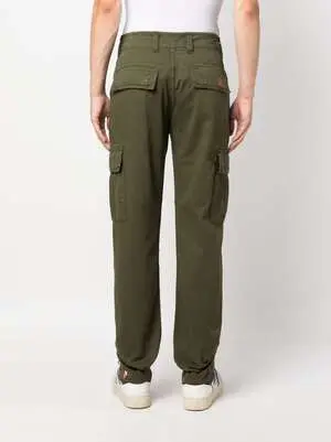 Alpha Industries Straight-leg Cotton Cargo Trousers - Green