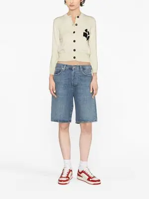 MARANT ETOILE Newton Cotton-blend Cardigan - Grey