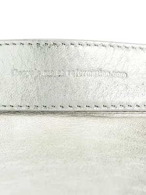 REFORMATION Rosetta Shoulder Bag - Silver