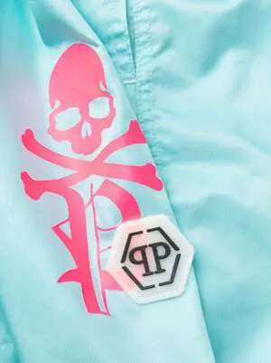 Philipp Plein Logo-print Swim Shorts