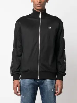 Philipp Plein Appliqué-detail Bomber Jacket