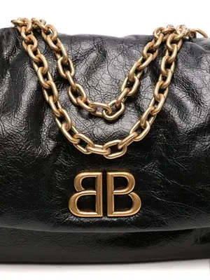 Balenciaga Monaco Chain-strap Shoulder Bag