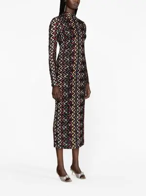 Missoni Zigzag-pattern Maxi Dress