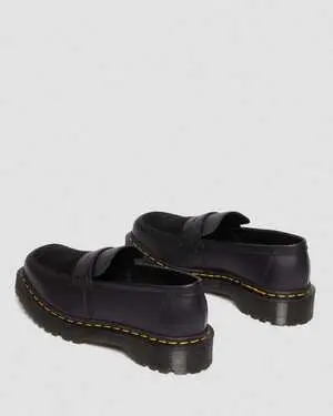Dr. Martens Penton Bex Square Toe Loafers In Black - 71% Off