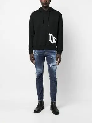 Dsquared2 Logo-print Cotton Hoodie