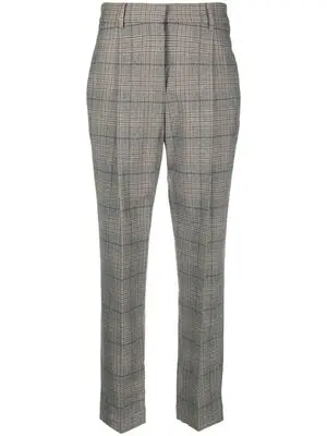 Brunello Cucinelli Checked Tailored Trousers