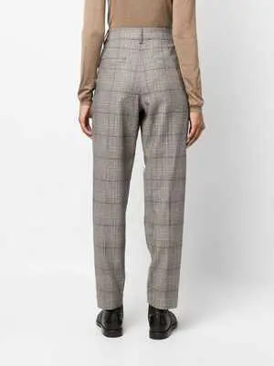 Brunello Cucinelli Checked Tailored Trousers