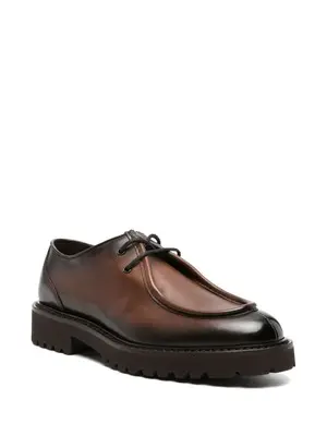 DOUCAL'S Ombré Leather Boat Shoes