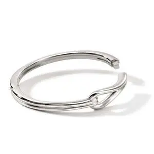 John Hardy Surf Hinged Bangle - Sterling Silver