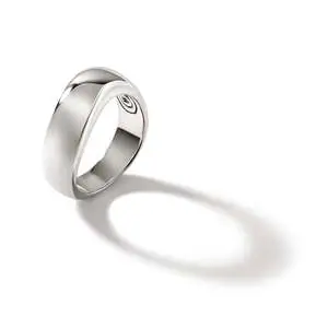 John Hardy Surf Wide Ring - Sterling Silver