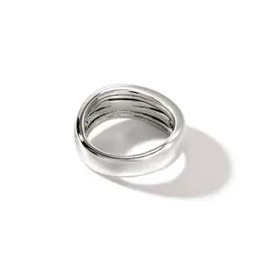 John Hardy Surf Wide Ring - Sterling Silver
