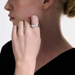 John Hardy Surf Wide Ring - Sterling Silver