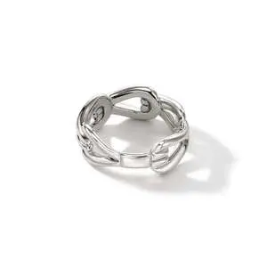 John Hardy Surf Link Ring With Diamonds