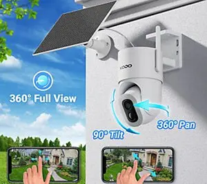 XODO E15 Solar Outdoor Wi-fi 2k Security Camera