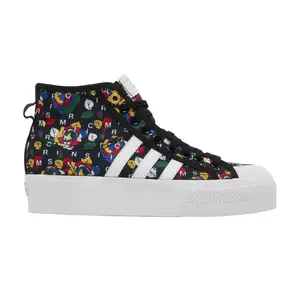 Adidas Rich Mnisi X Nizza Platform Mid Sneakers - Black
