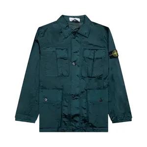 Stone Island Giubbotto Shirt Jacket 'bottle - Green