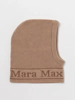 Max Mara Wool Balaclava Camel