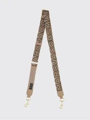 Marc Jacobs Jacquard Logo Shoulder Bag Strap - Beige