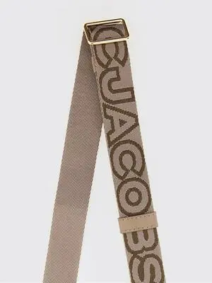 Marc Jacobs Jacquard Logo Shoulder Bag Strap - Beige