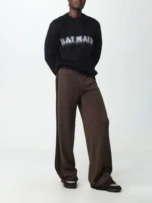 Balmain Mohair Wool Sweater - Black