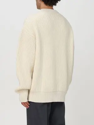 JIL SANDER Ribbed Knit Pullover - White