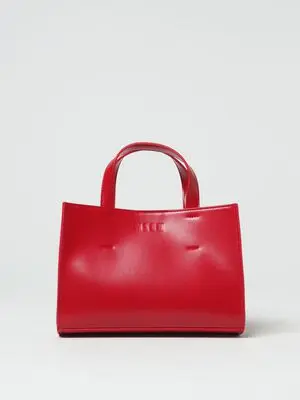 MSGM Synthetic Leather Handbag - Red