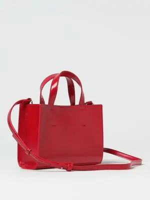 MSGM Synthetic Leather Handbag - Red