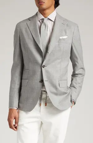 Eleventy Single-breasted Cashmere Sport Coat