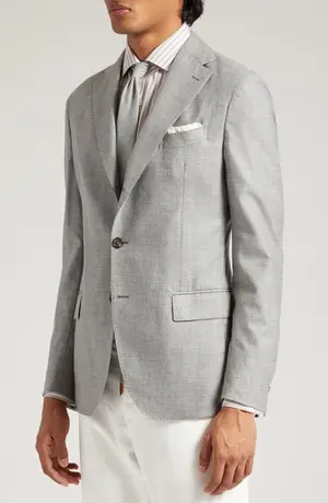 Eleventy Single-breasted Cashmere Sport Coat