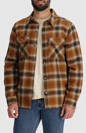OUTDOOR RESEARCH Feedback Water Resistant Shirt Jacket - Grounded Plaid