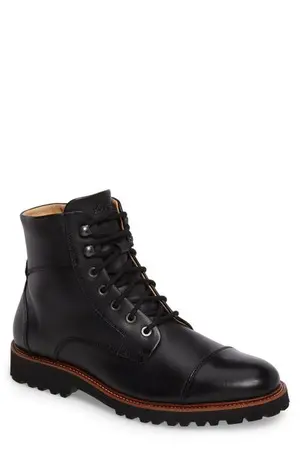 Samuel Hubbard Uptown Maverick Boots - Black Leather