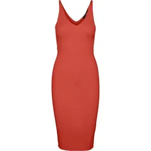 Vero Moda Sleeveless Rib Sweater Dress