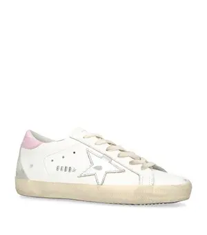 GOLDEN GOOSE Leather Super-star Sneakers
