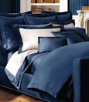 Ralph Lauren Langdon Flat Sheet - Navy