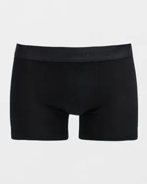 Zimmerli Men & Apos;s 700 Pureness Boxer Briefs Black