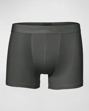 Zimmerli Men & Apos;s 700 Pureness Boxer Briefs Grey Melange