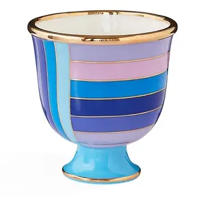 Jonathan Adler Scala Pedestal Bowl - Blue