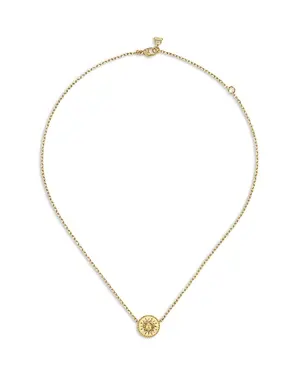 Temple St. Clair 18k Yellow Diamond Orbit Pendant Necklace - Gold