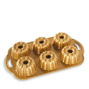 NORDICWARE Anniversary Bundtlette Cakes Pan - No Color