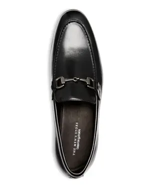 Bloomingdale'S Slip On Bit Loafers - Black