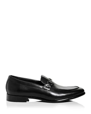 Bloomingdale'S Slip On Bit Loafers - Black
