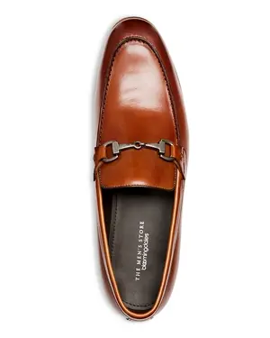 Bloomingdale'S Slip On Bit Loafers - Cognac